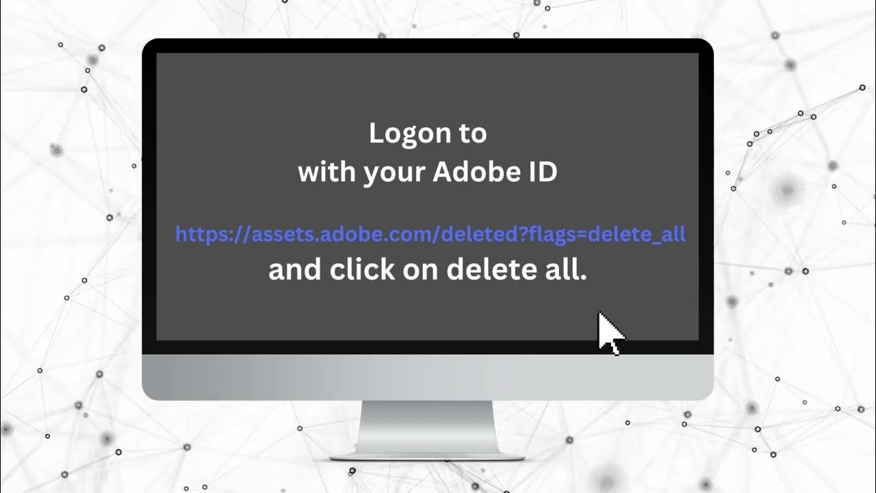 How to delete all files from Creative Cloud in one step | very easy trick | infogurus - YouTube