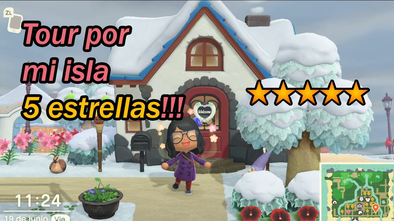 Cómo conseguí las 5 estrellas en Animal Crossing New Horizons - YouTube