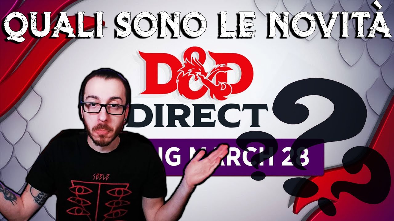 D&D DIRECT: Quali sono le Novità in casa Wizards? - YouTube
