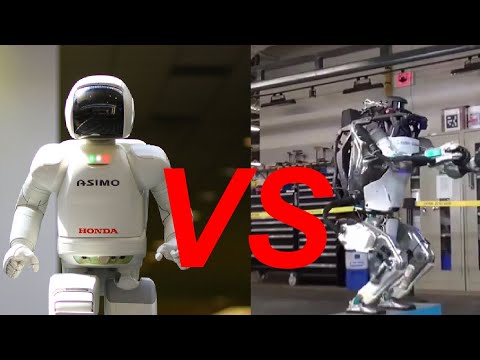 ASIMO vs Atlas - YouTube