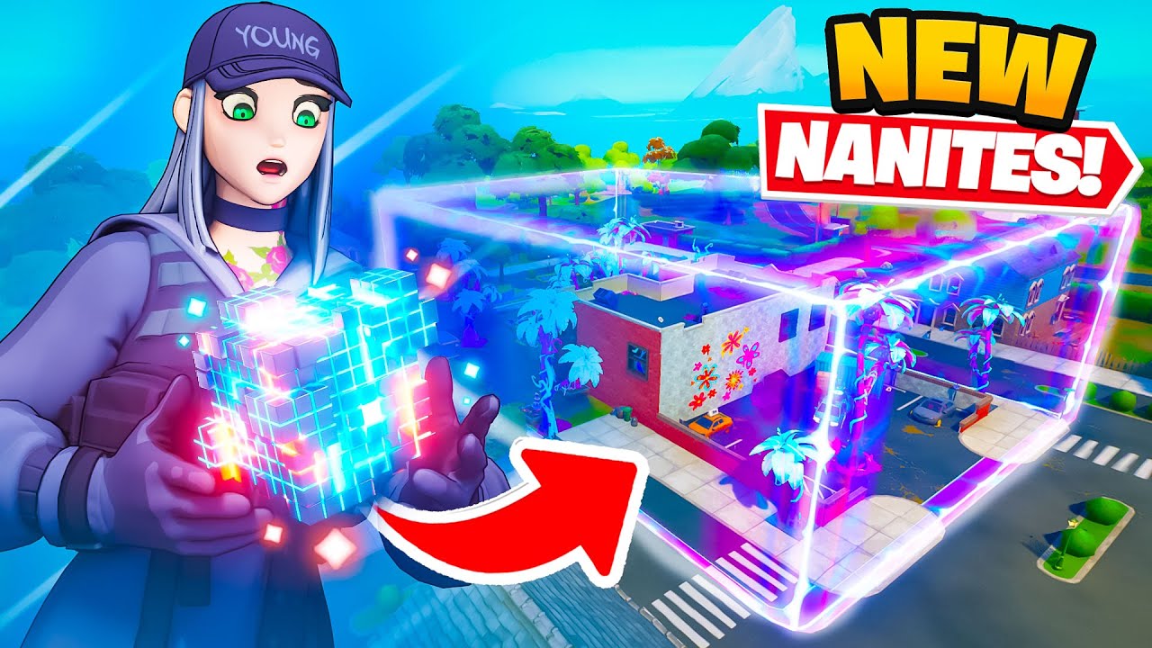 *NEW* ALIEN NANITES + POI in Fortnite (UPDATE) - YouTube