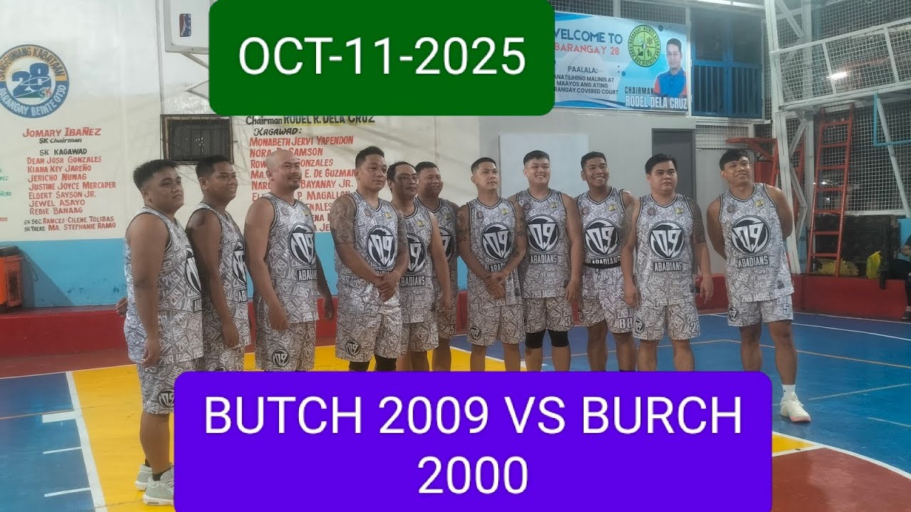 CARMEL L FERENAL is live! BUTCH 2009 VS BUTCH 2000 #BASKETBALL BRGY 29 ...