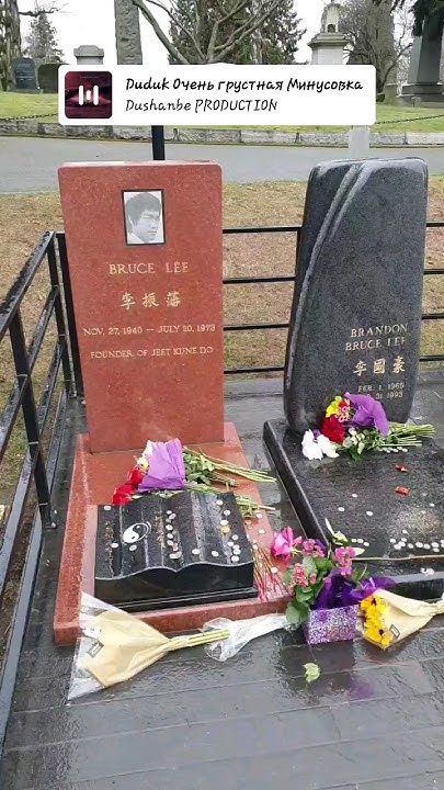 Bruce Lee's tomb - YouTube