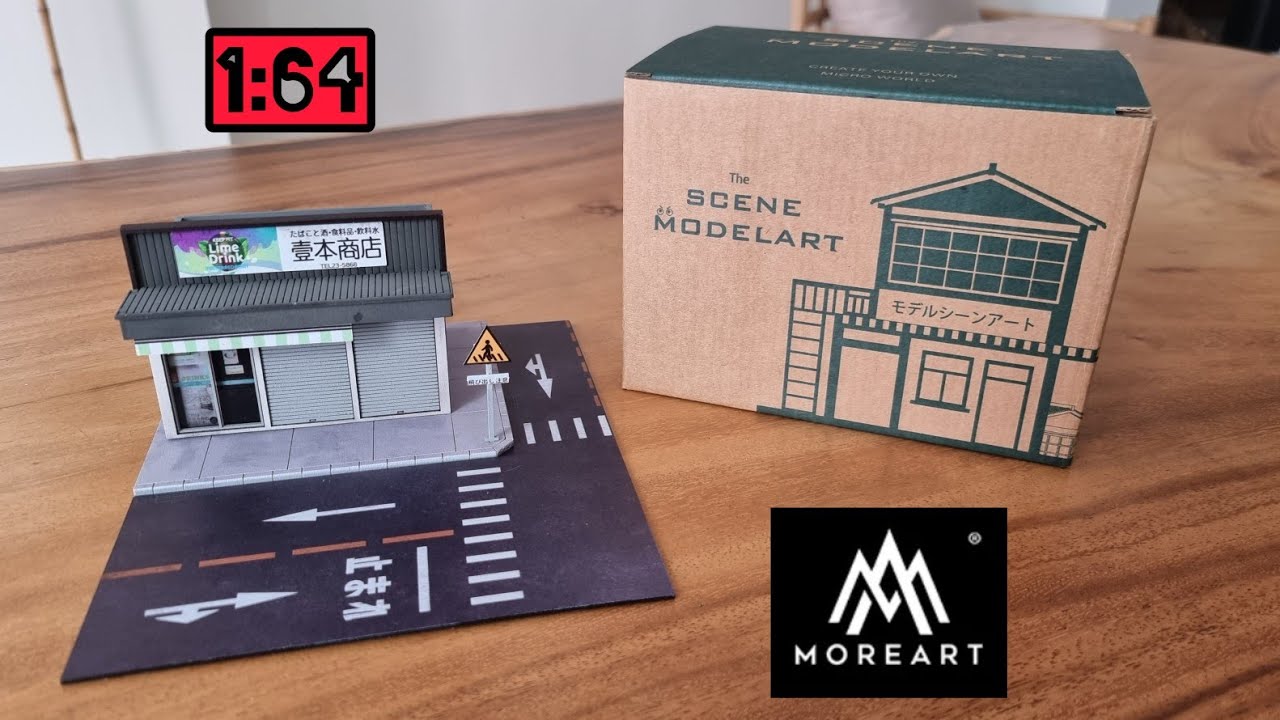 Very good Moreart Street Shop Diorama ‼️ Perfect for your Diecast Cars ...