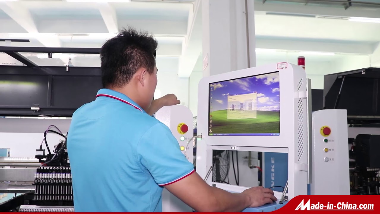 Langke company video: hot sell pick and place machine - YouTube