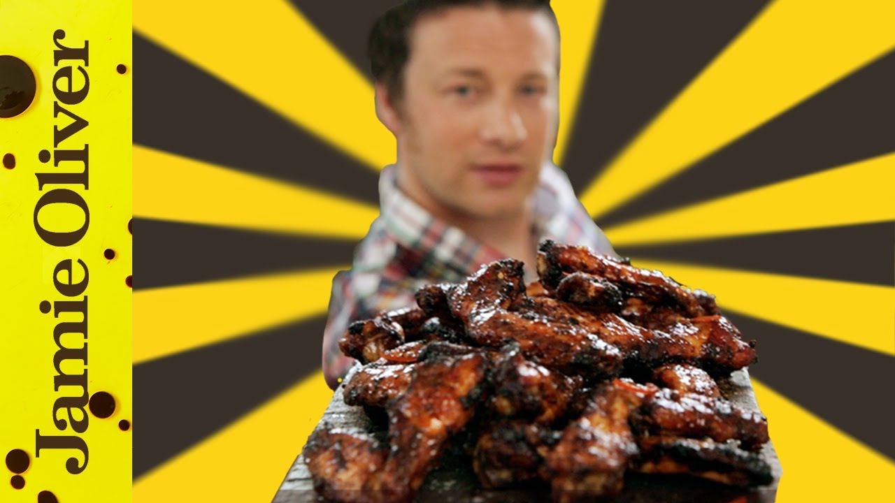 What's Jamie Eating Today? #19 | DJ BBQ's Piri Piri Chicken Wings - YouTube