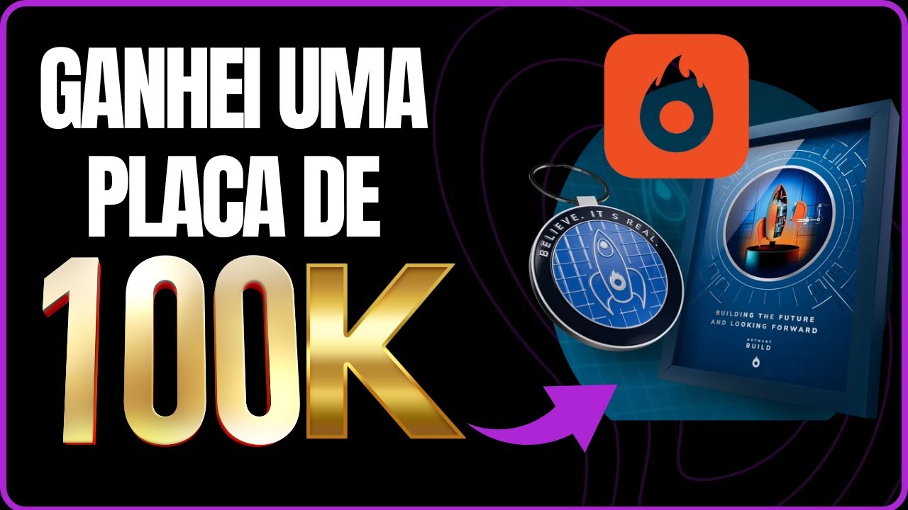Ganhei uma placa de 100K (100 MIL) da HOTMART! + A oferta que usei pra ...
