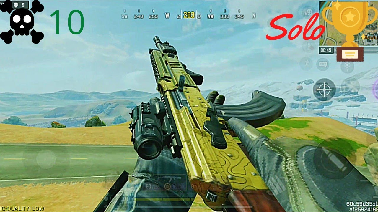 Call of Duty: Mobile-Battle Royale Series 2 Solo Win Gameplay (No ...