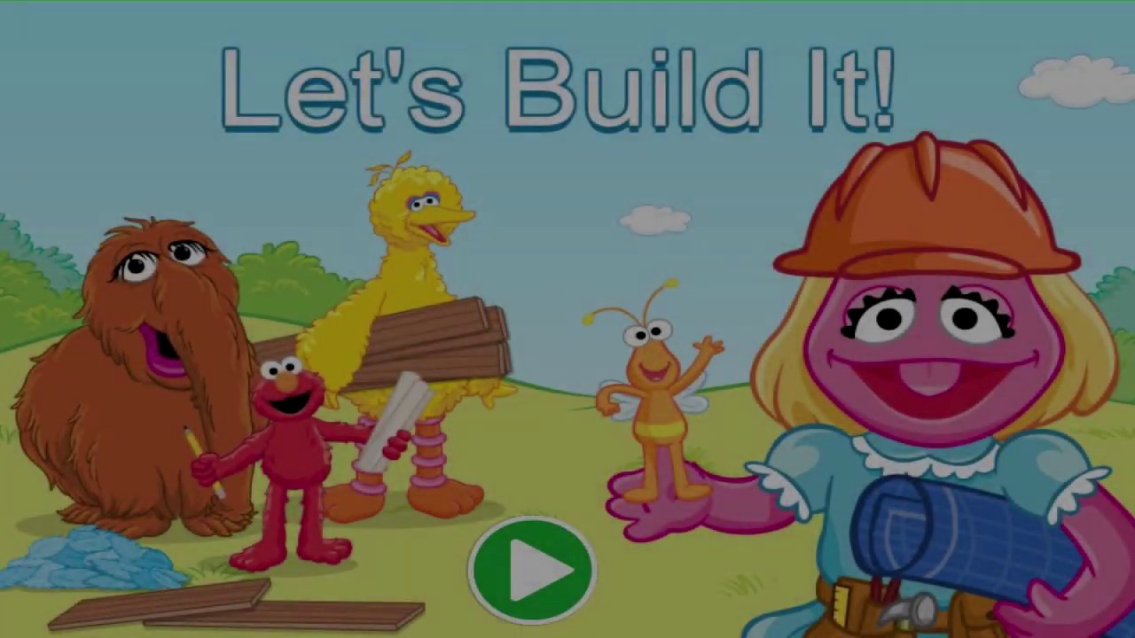 Let's Build it - Sesame Street Construction Work Game - YouTube