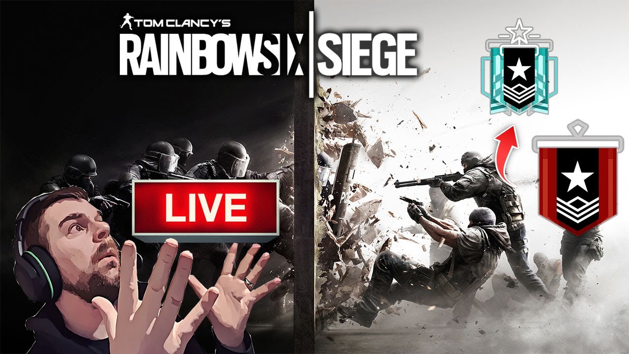 R6 LIVE 🔴 - Rainbow six siege - Siege - 14 - 300 Alpha pack & Bravo ...