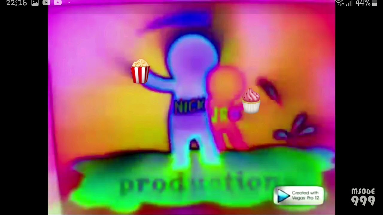 Popcorn and the cupcake eat nick jr logo que inglês - YouTube