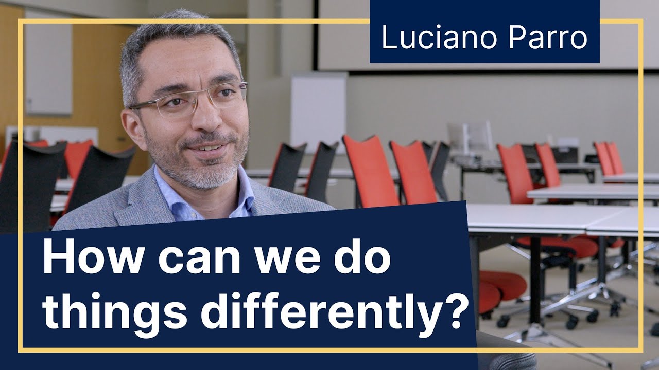 Luciano talks about the Pharmaceutical industry and his Executive MBA ...