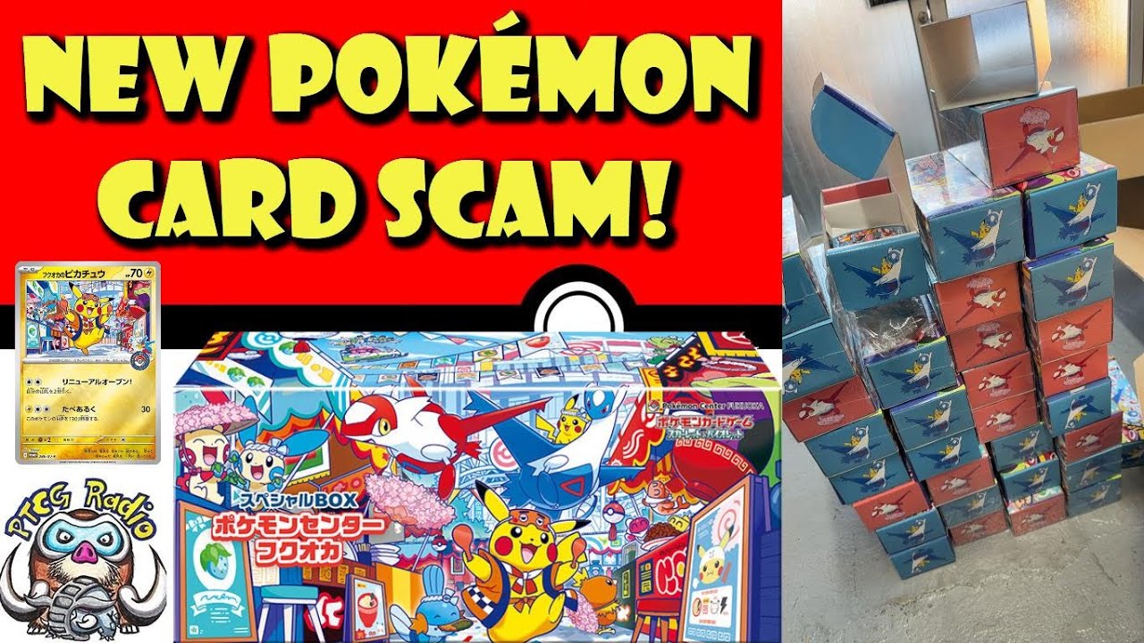 New Pokémon TCG Scam! People are Resealing Pokémon Boxes WITHOUT The ...