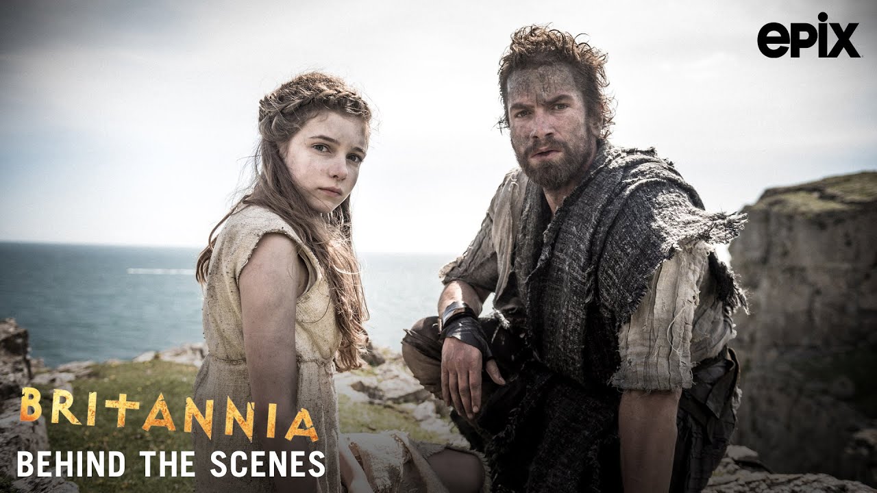 Britannia (EPIX 2020 Series) Behind The Scenes- "Divis and Cait" - YouTube