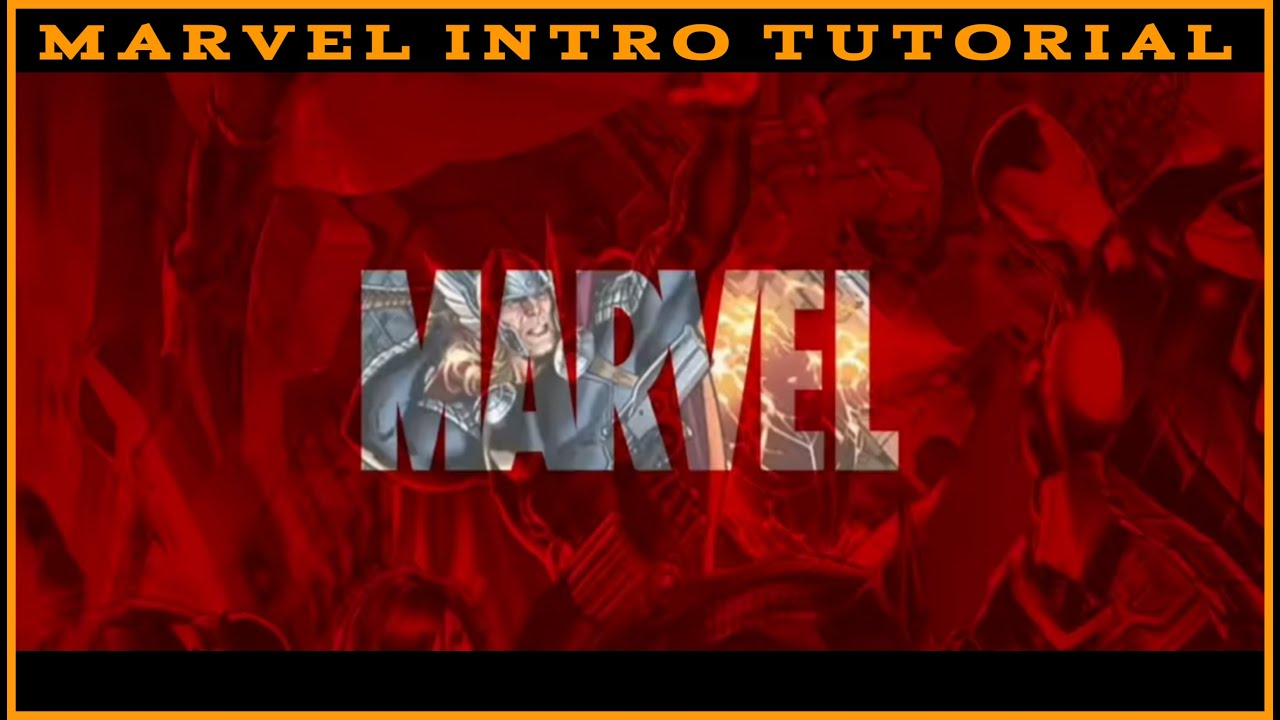 MARVEL INTRO TUTORIAL | PAANO GAWIN ANG INTRO NG MARVEL - YouTube