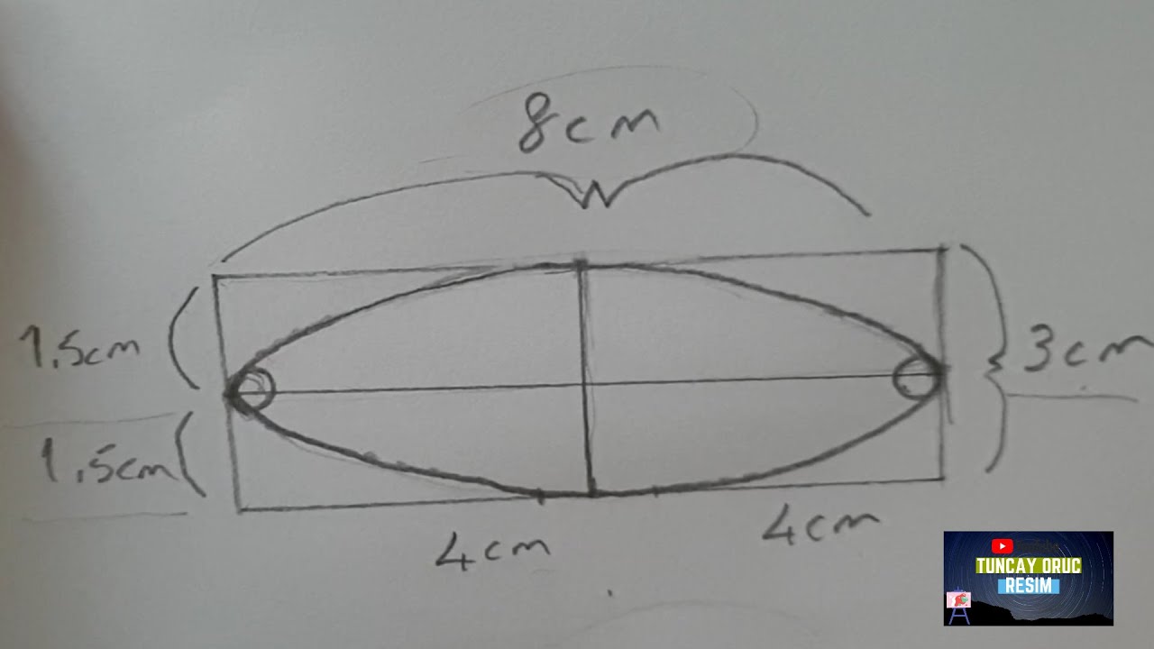 ELİPS NASIL ÇİZİLİR? ELİPS ÇİZİMİ. ELIPS DRAWING - YouTube