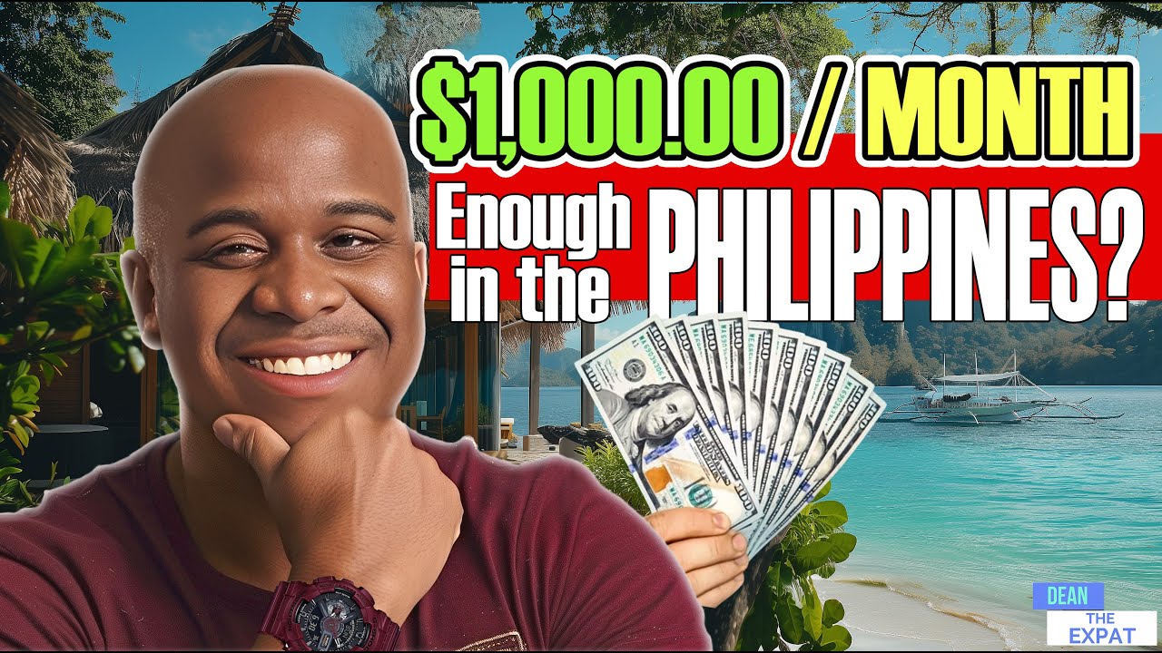 1000 dollars a month in the Philippines enough or NO !? - YouTube