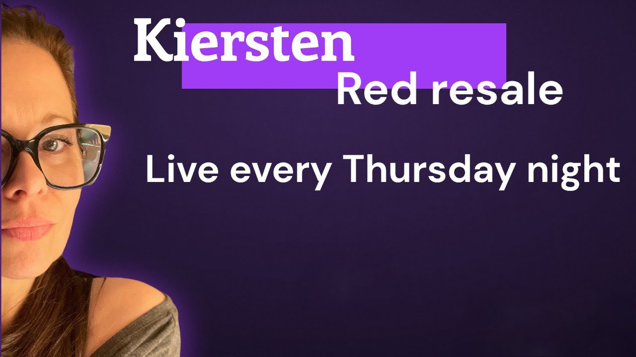 KIERSTEN RED RESALE live auction 12/21 4pm PST 7pm EST kierstenred56@gmail.com - YouTube