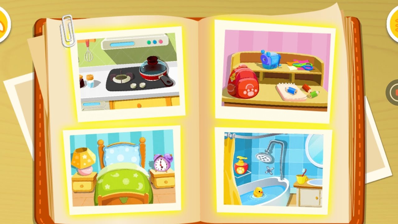 Daily Necessities - Baby Bus Games - Baby Panda World - Kids Games ...