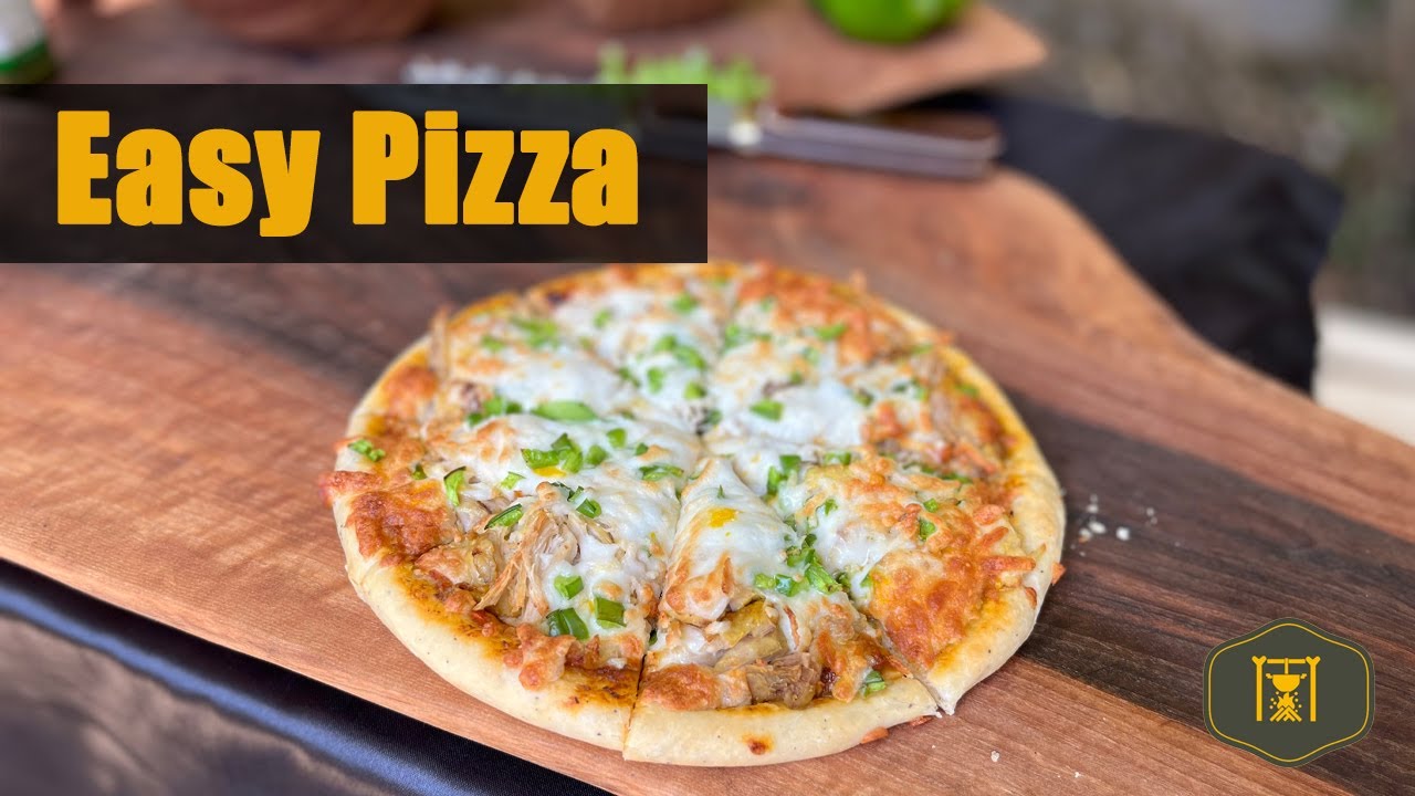 Backyard Pizza : Cooking Pizza Outdoors - YouTube