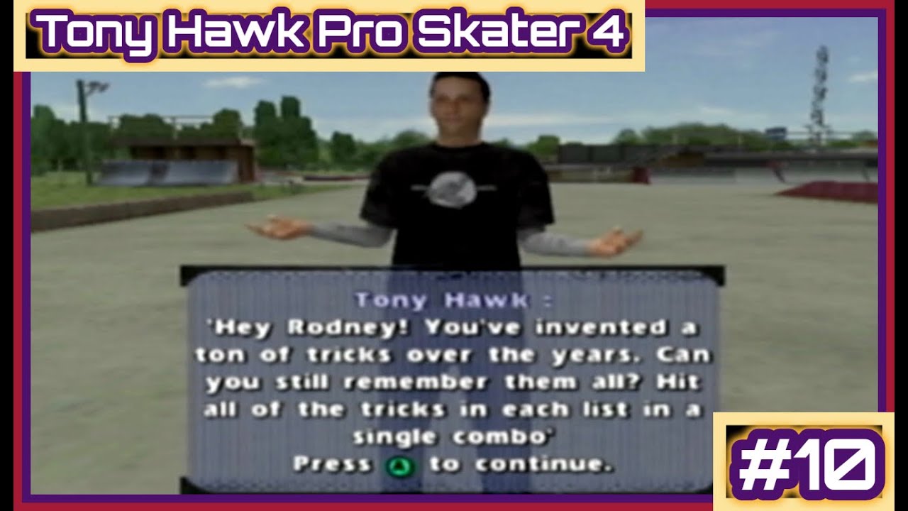 Tony Hawk's Pro Skater 4: Career Mode Playthrough - Part 10 #thps4 ...
