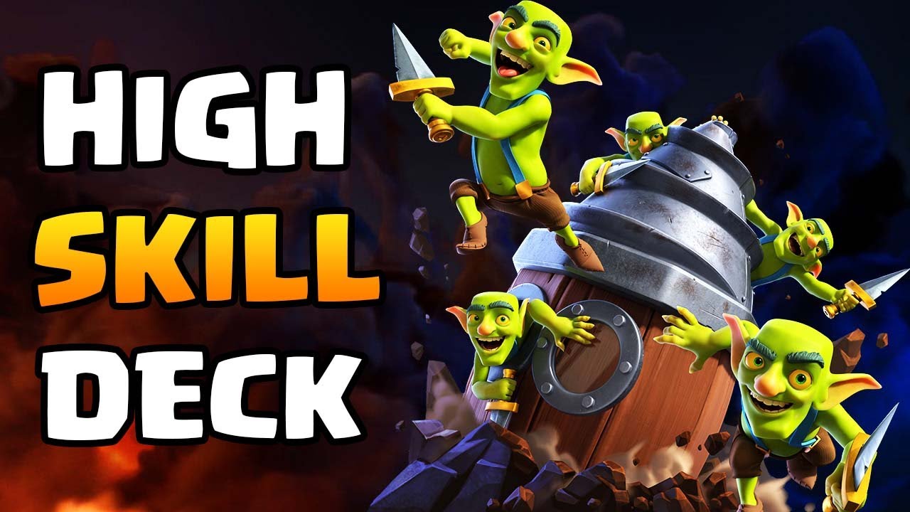 The *HIGHEST* Skill Deck in Clash Royale - YouTube