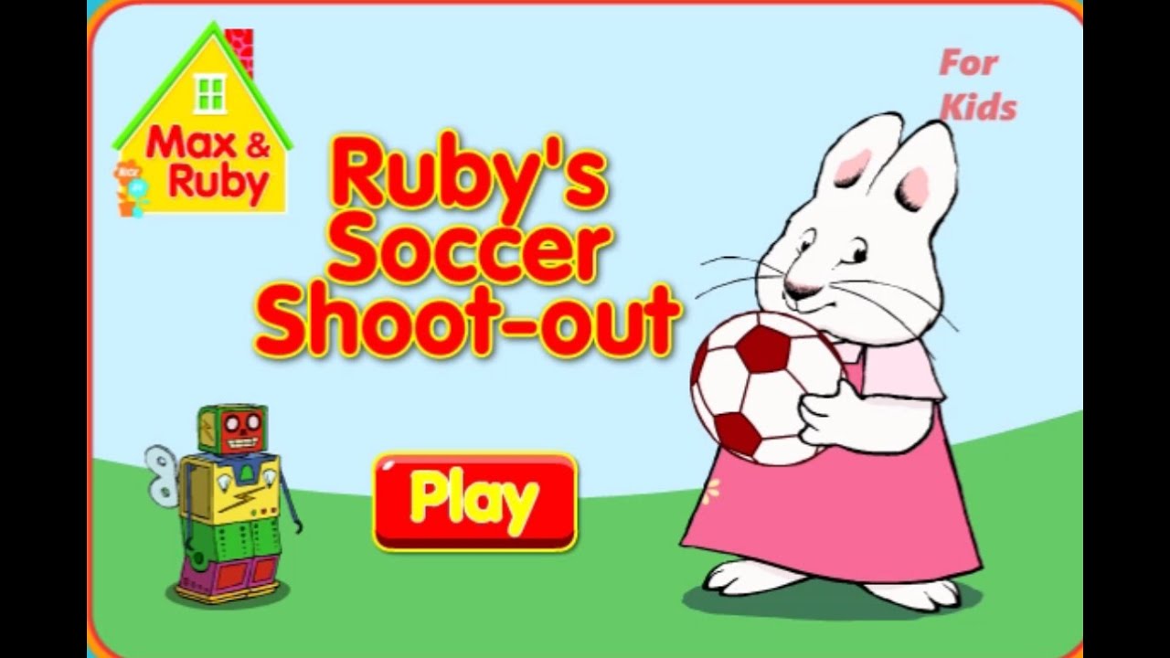 Ruby's Soccer Shoot out Games For Kids - YouTube