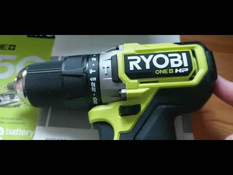 Honest and not paid for review of my new Ryobi one plus drill RPD18C-0 ...