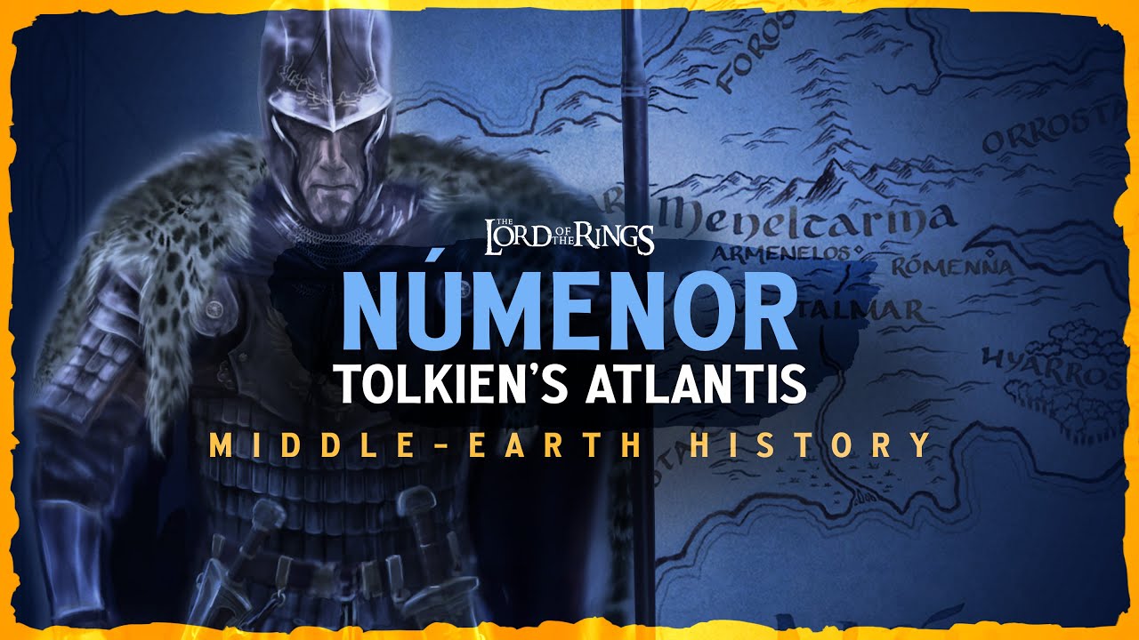 The Island of Númenor: Tolkien's Atlantis | Middle-earth History - YouTube
