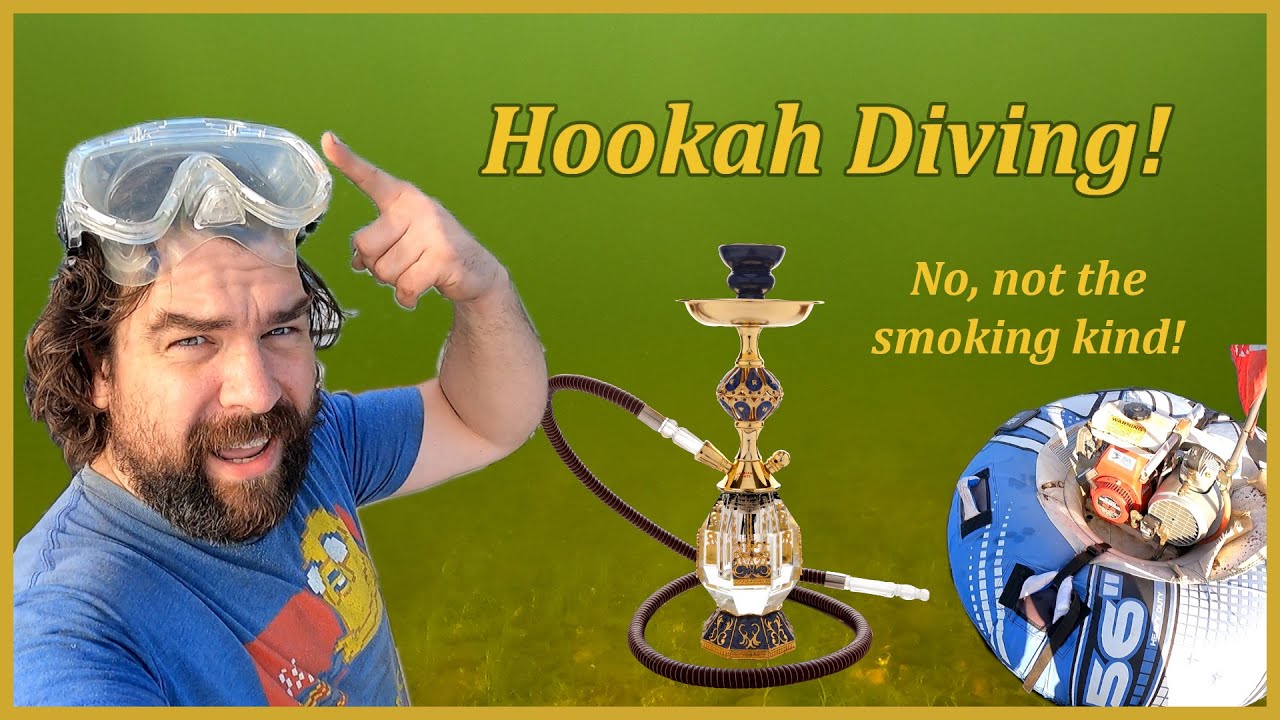 Hookah Diving, no tanks needed! SCUBA alternative diving with large ...