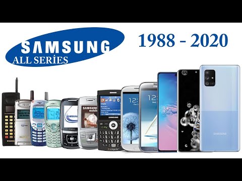 All Samsung Phones Evolution 1988 _ 2020