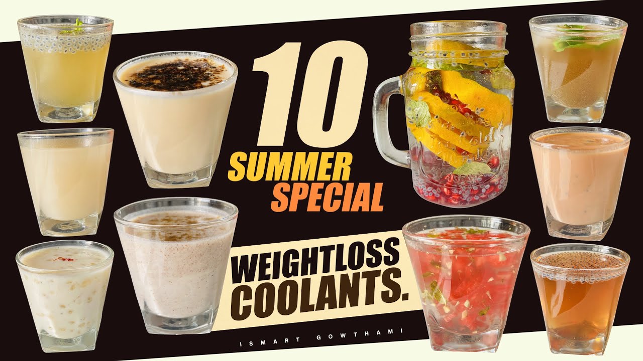 No Sugar No Soda 10Refreshing Healthy Summer Drinks🍹కూల్డ్రింక్స్ ...