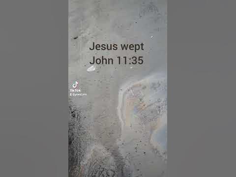 John 11:35, Jesus Wept - YouTube
