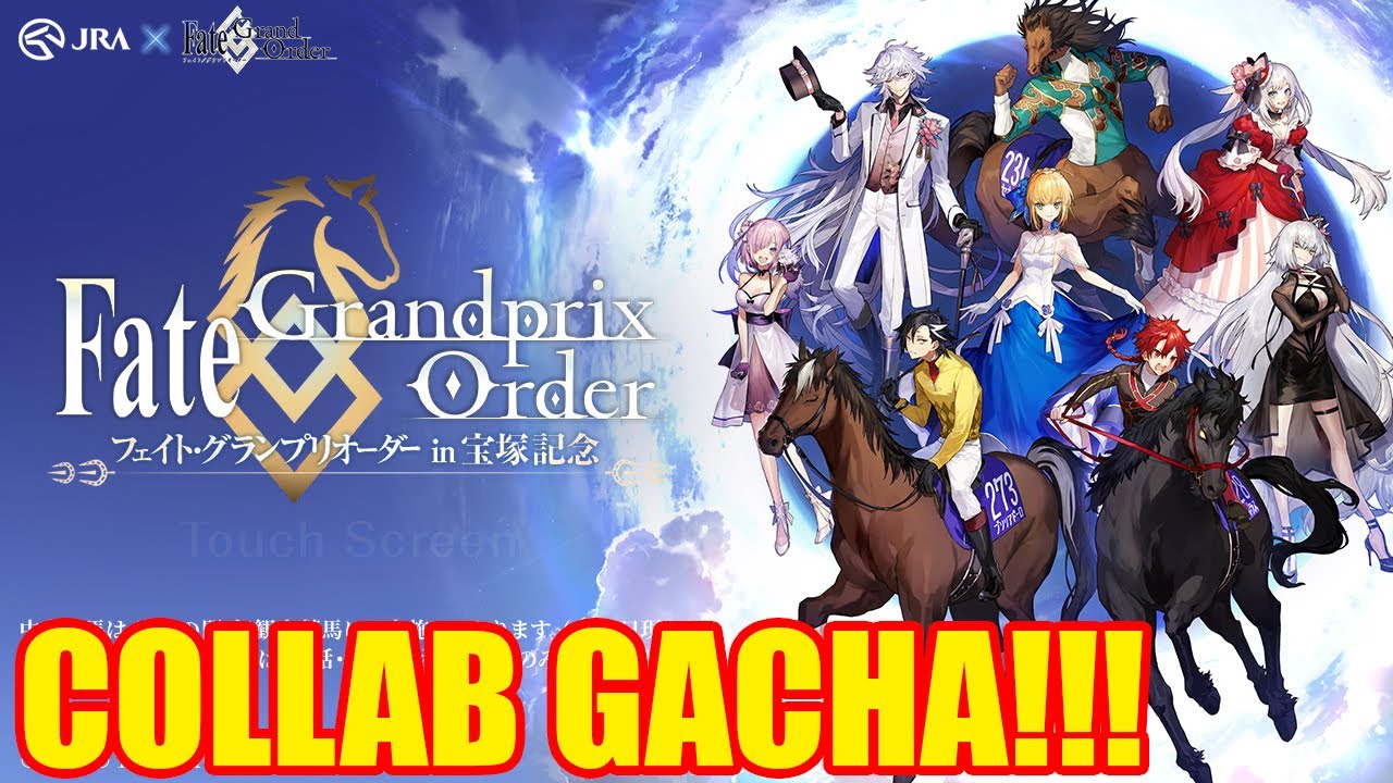 Fate/Grandrprix Order Special Gacha!!! FGO x Horse Racing Collab ...