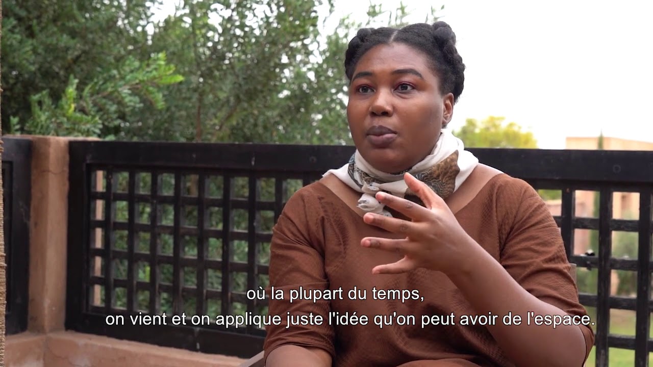 Artist focus / Rahima Gambo, A Walk Sculpture - YouTube