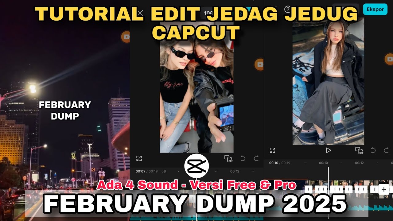 Tutorial Edit Jedag Jedug Capcut FEBRUARY DUMP 2025 - YouTube