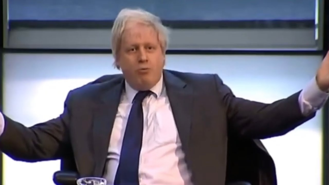 Boris Johnson great supine protoplasmic invertebrate jellies - YouTube