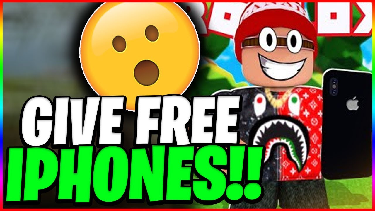 This Roblox phone simulator give FREE IHPONES... (HOW?!) - YouTube