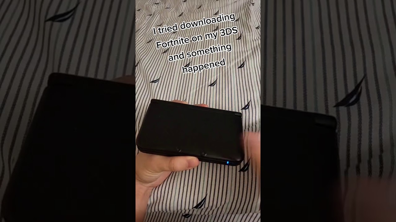 Downloading Fortnite on Nintendo 3DS - YouTube