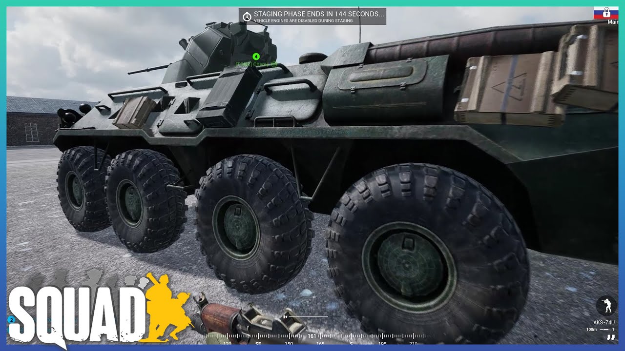 My gunner is just enjoying himself | Squad - YouTube