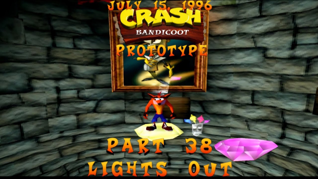Crash Bandicoot 1 Beta: (July 15, 1996) Part 38: Lights Out - YouTube