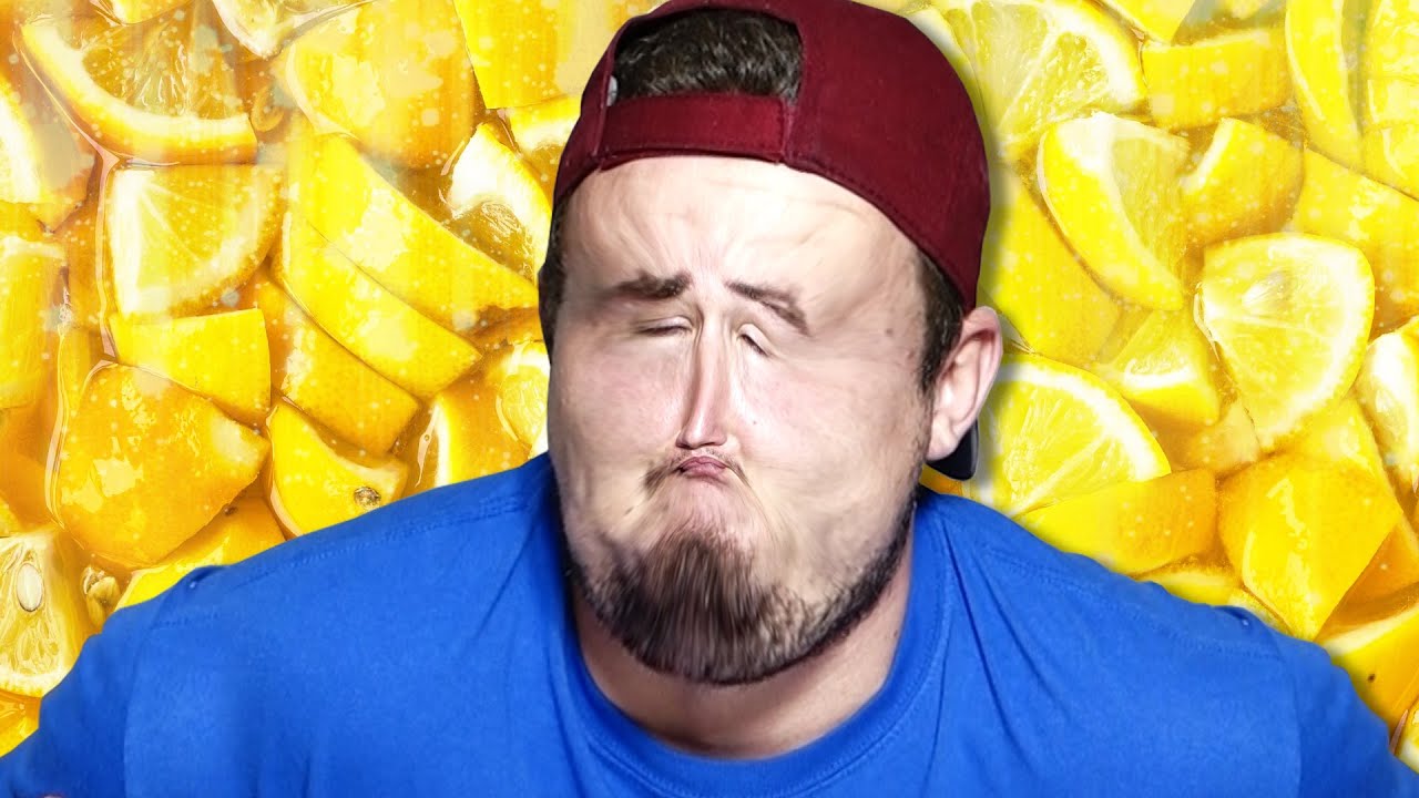 Most Sour SOUREST Challenge in the World ft. Brain Freeze (EXTREME ...