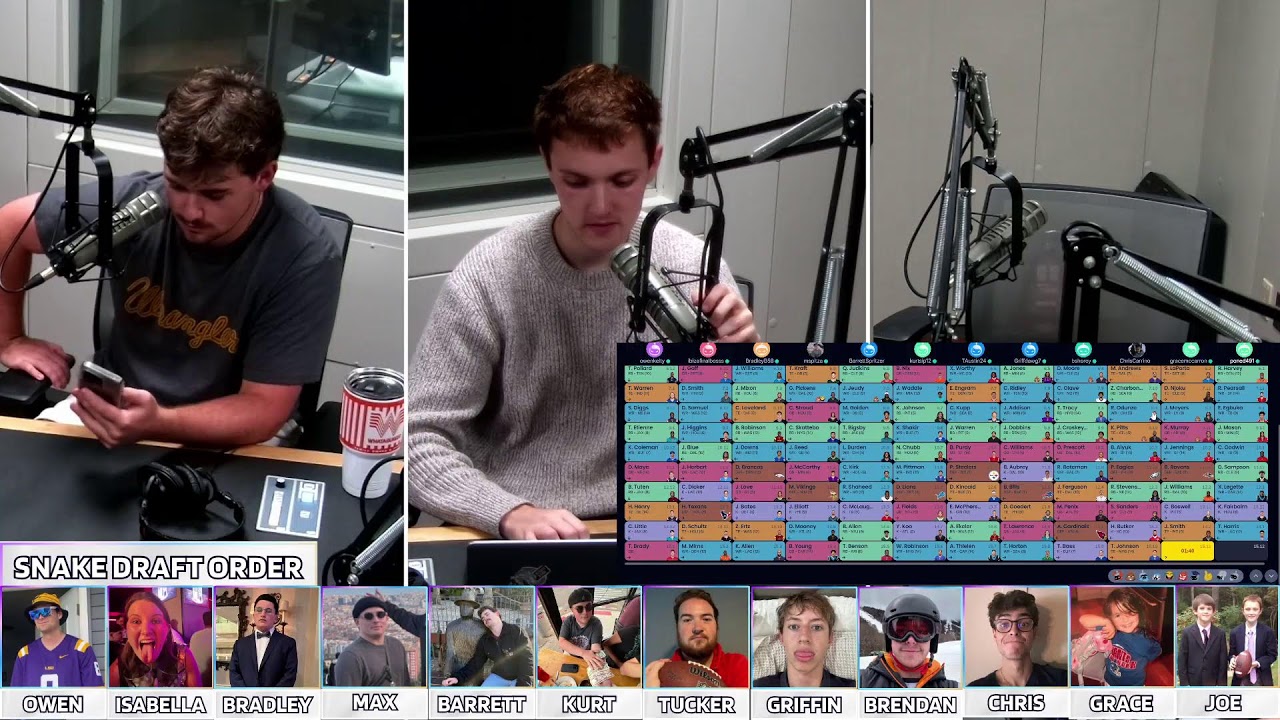 NFL Friday 'Friday Fantasy' Live Draft Show! - YouTube