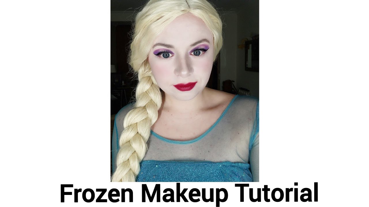 Frozen Makeup Tutorial - Brenda A C - YouTube