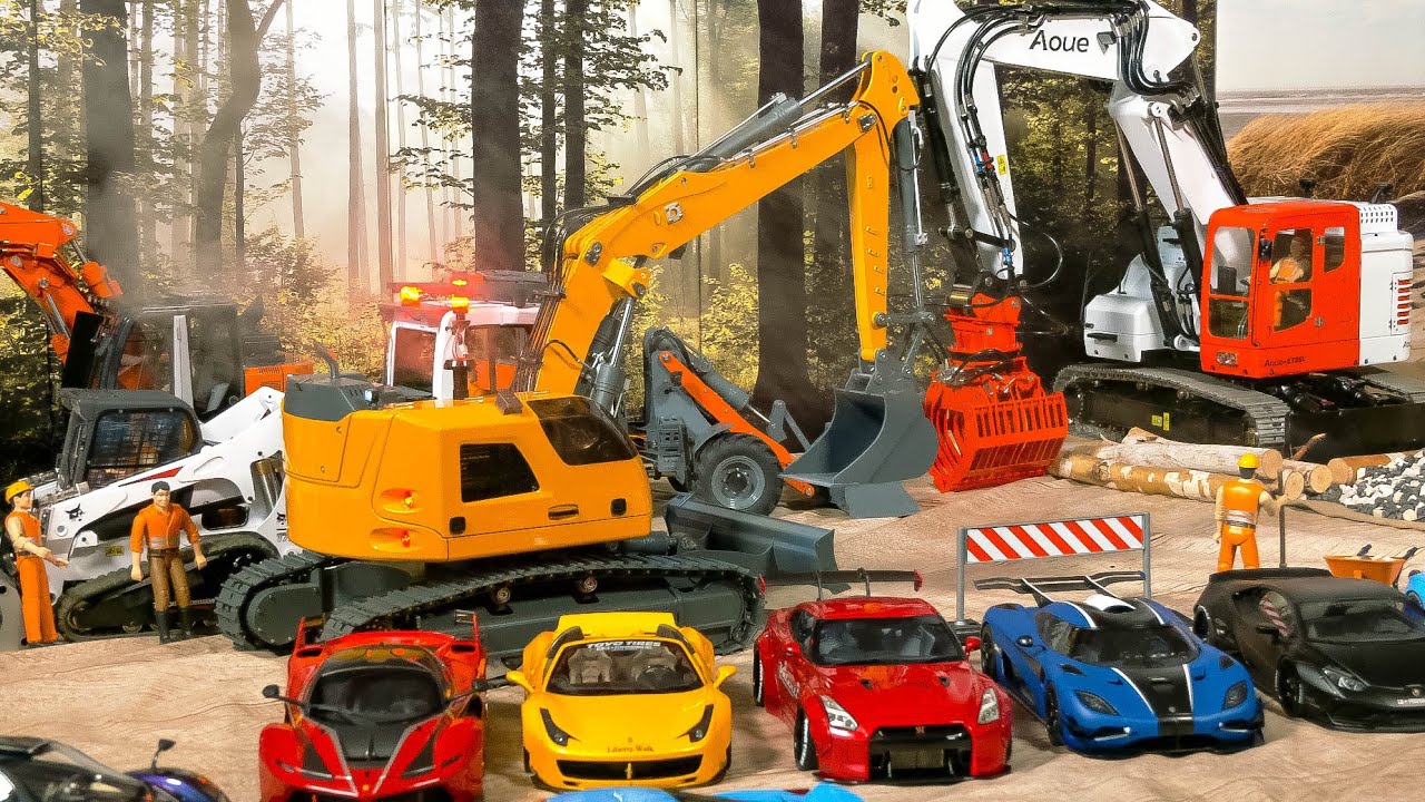 RC MODEL TRACTOR, RC TRUCK, RC MACHINE COLLECTION!! RC WHEEL LOADER ...