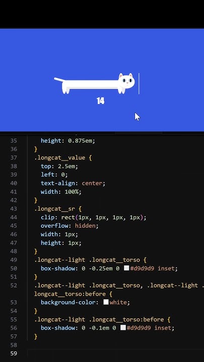 Day 06 :- Mini CSS Cat slideranimation #coding #webdevelopment#htmlcss #frontend#cssanimations ...