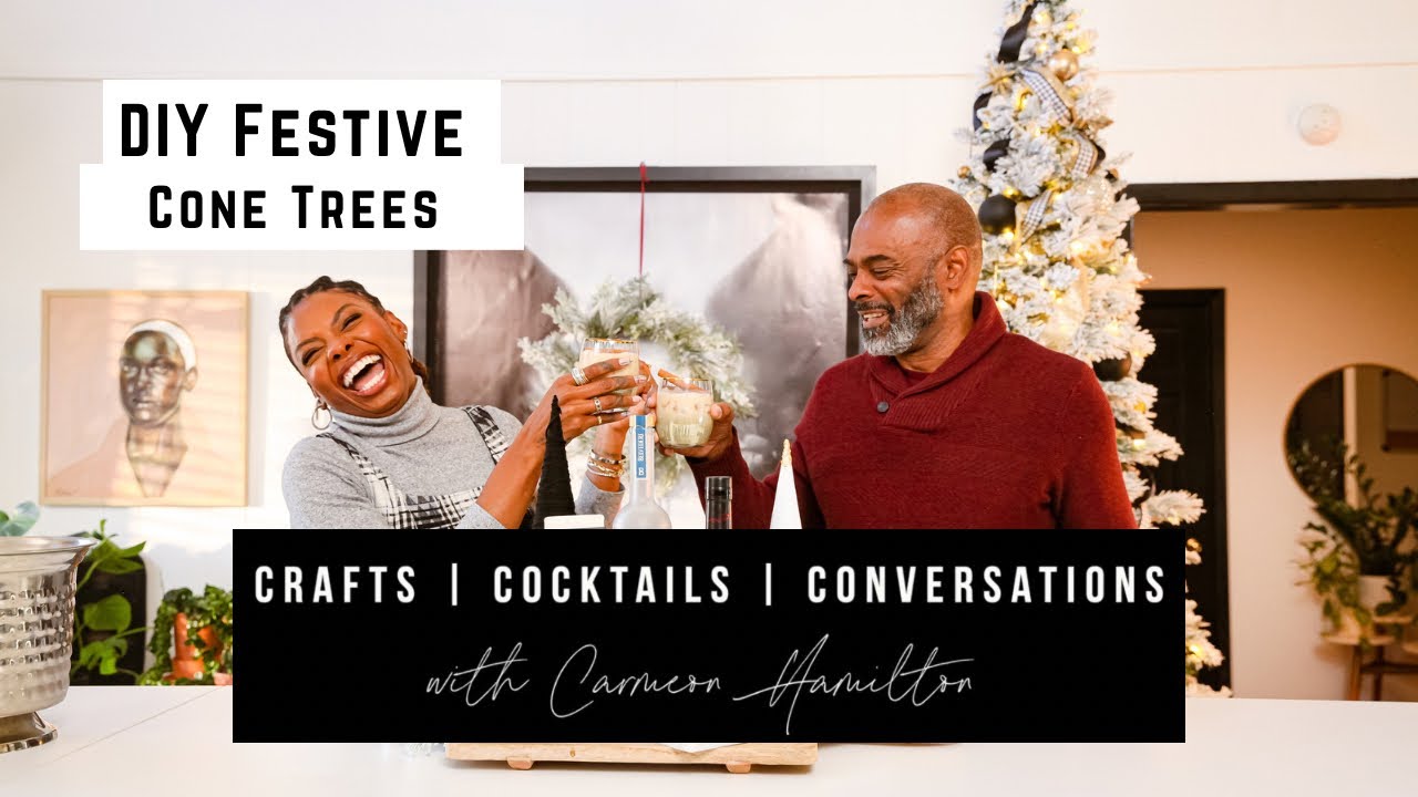 Crafts | Cocktails | Conversations with Carmeon Hamilton: DIY Cone ...
