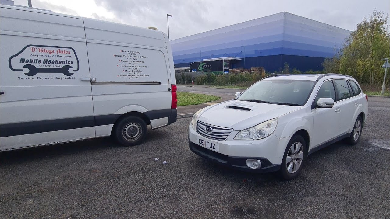 Subaru Outback 2.0 Boxer Diesel Flashing Symbol Blocked DPF Cleaning ...