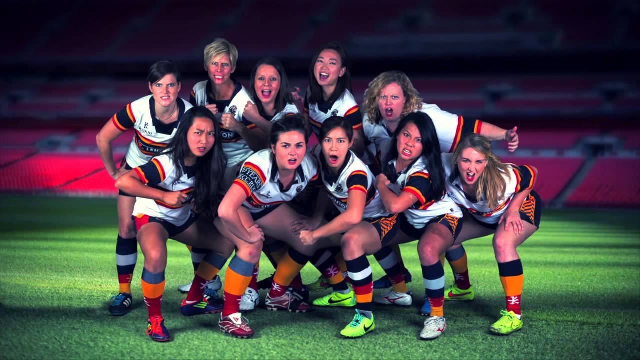 HKCC Ladies Rugby Studio Shoot (behind-the-scenes) - YouTube