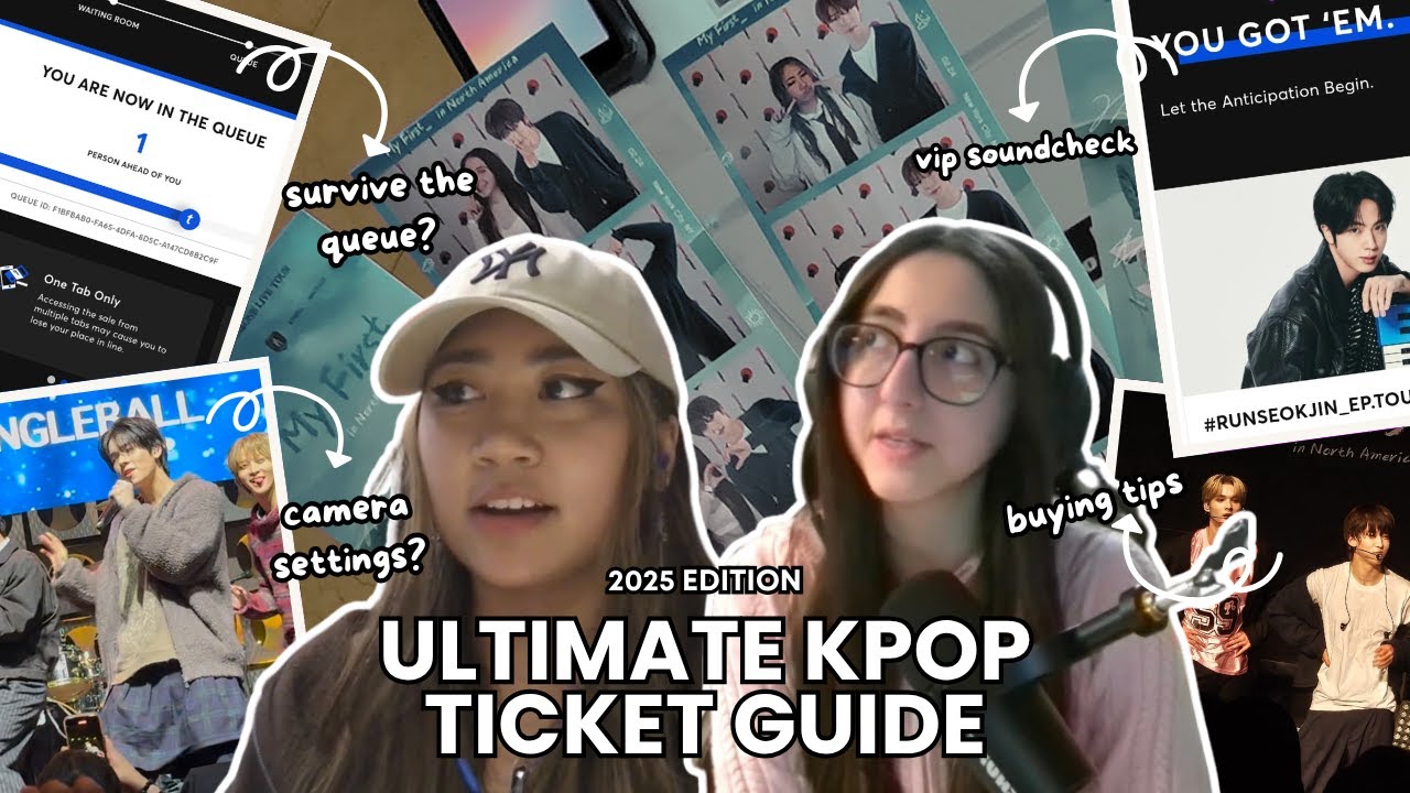 the ULTIMATE guide to getting KPOP CONCERT TICKETS 2025 *How I got VIP ...